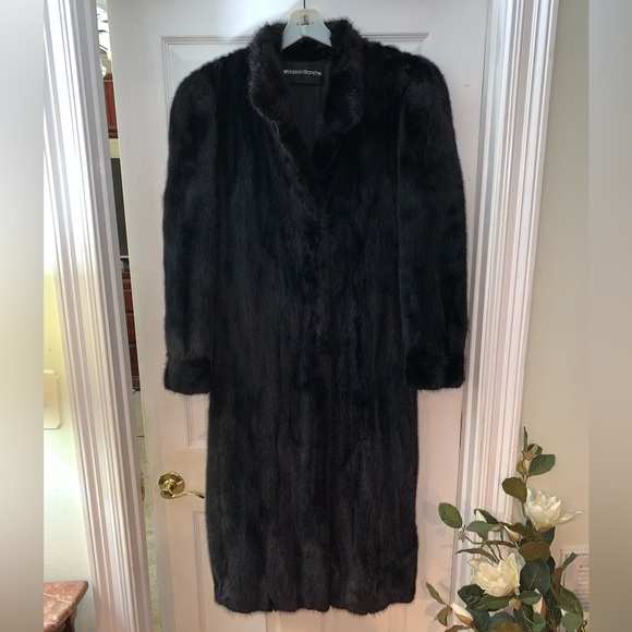 Jackets & Coats | Maison Blanche Black Female Pelt | Poshmark